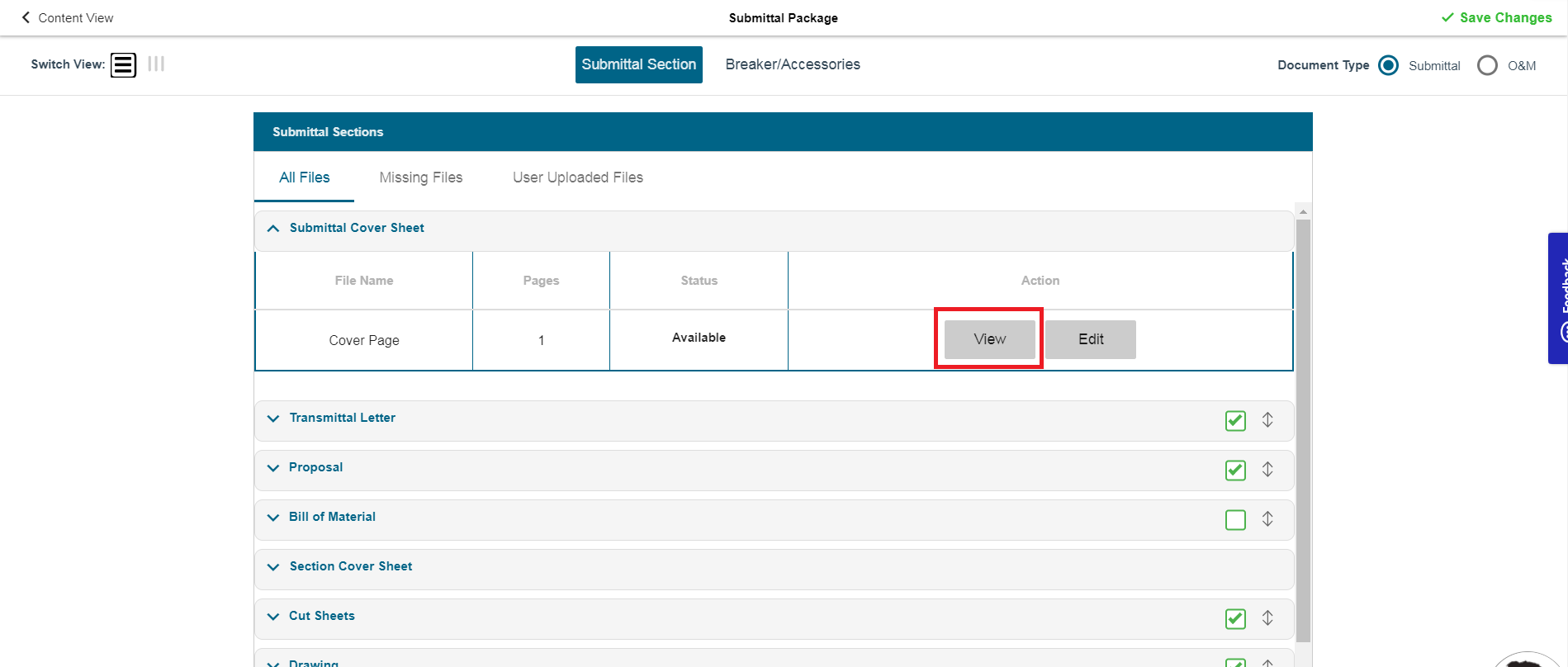 Project Management PLT : How to edit Submittal Cover Page Title ...