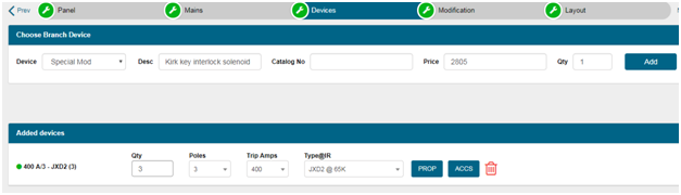 How to add Kirk key in Panelboard - Publish Sandy Articles