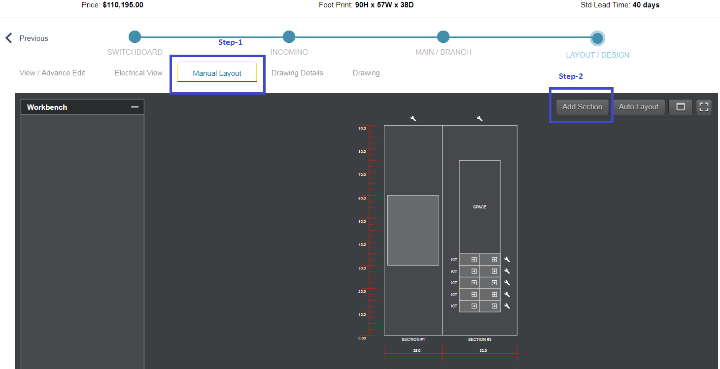 How to add rear-bus barriers and corner sections into a switchboard ...