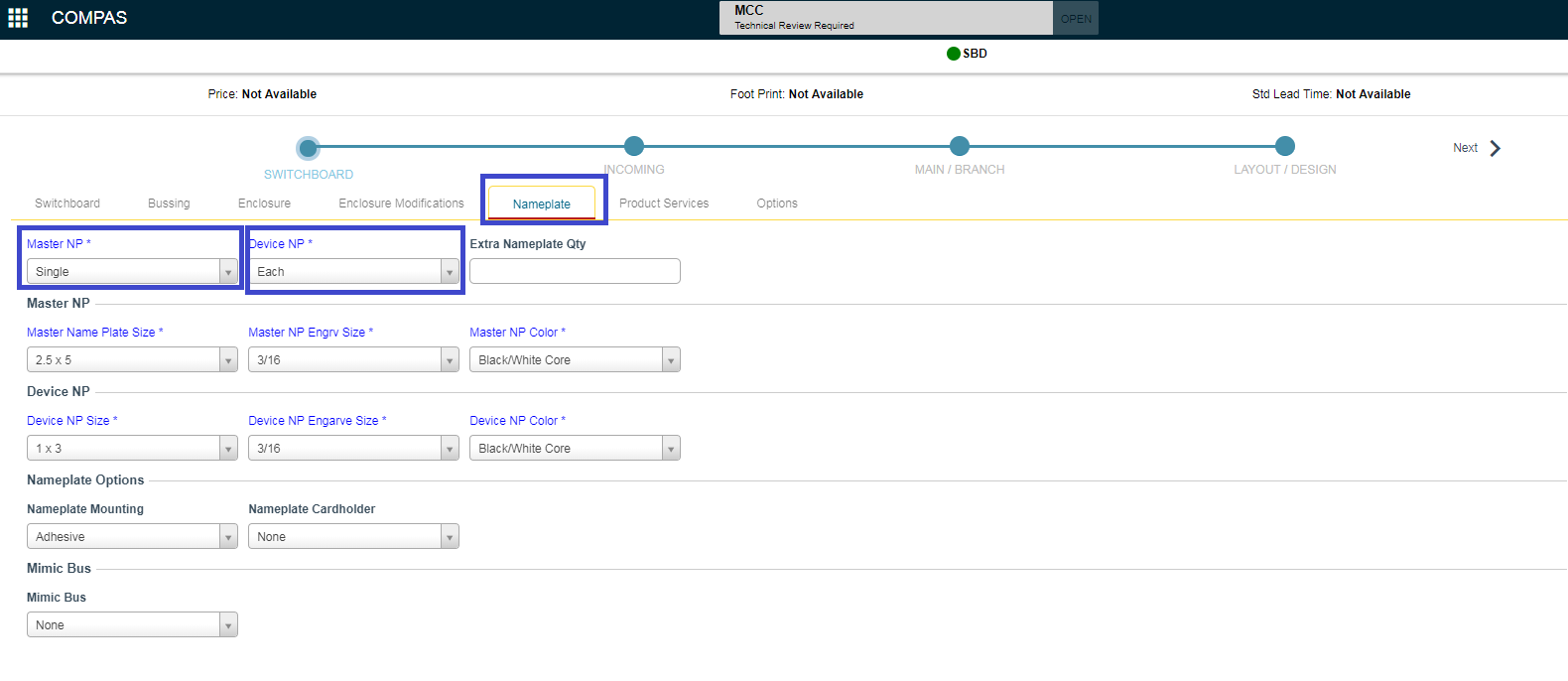 How to do Nameplate engravings in Switchboard configurator? - Publish ...