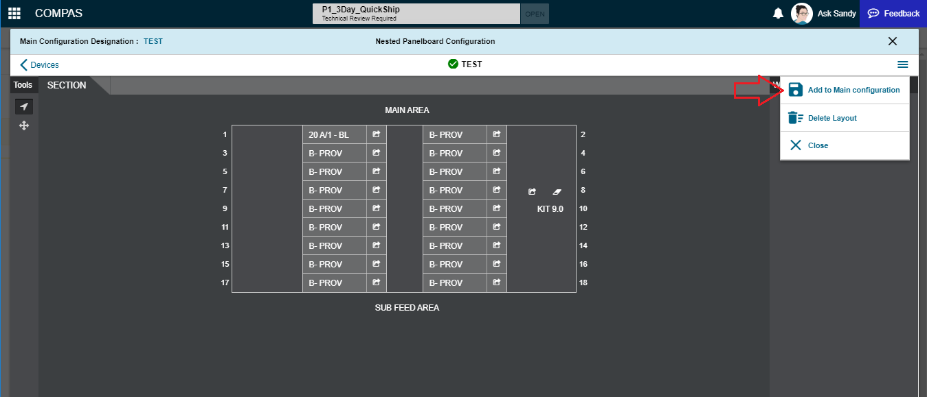 IPS Switchboard with embedded Panelboard Configuration - Publish Sandy ...